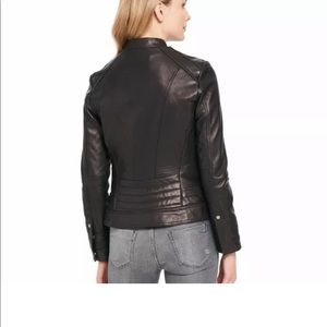 Black Rivet | Jackets & Coats | Black Rivet Womens Leather Jacket ...